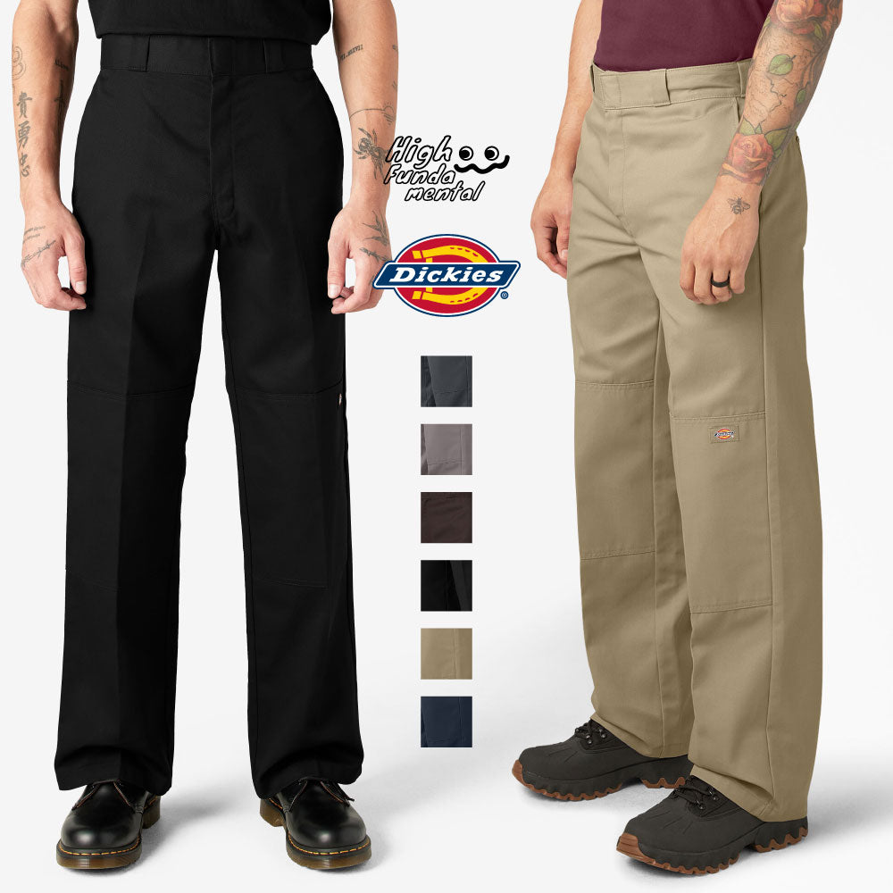 DICKIES Men's 85283 Loose Fit Double Knee Work Pants – Highfundamental